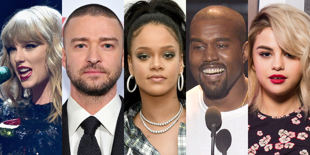 The 25 Most Popular Music Stars on Just Jared in 2017 | 2017 Year End ...