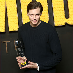 Bill Skarsgard Receives the IMDb STARmeter Award at Sundance 2018 ...