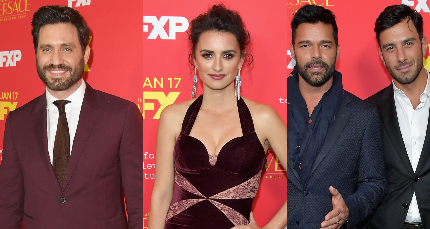 Edgar Ramirez & Penelope Cruz Join Ricky Martin & Fiance Jwan Yosef at ...