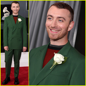 Sam Smith Walks the Grammys 2018 Red Carpet | 2018 Grammys, Grammys ...