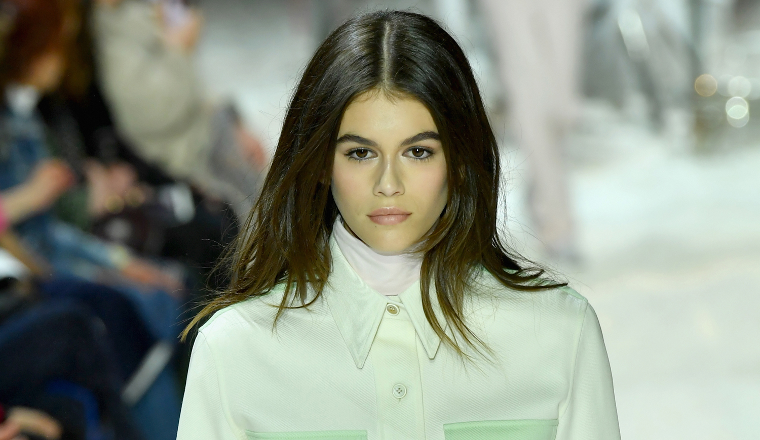 Calvin Klein Models Walk on Popcorn for NYFW Show! | 2018 New York ...