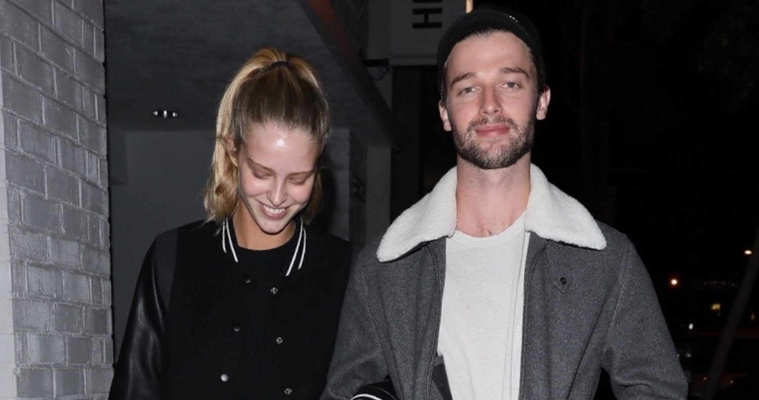 Patrick Schwarzenegger & Girlfriend Abby Champion Are All Smiles While ...