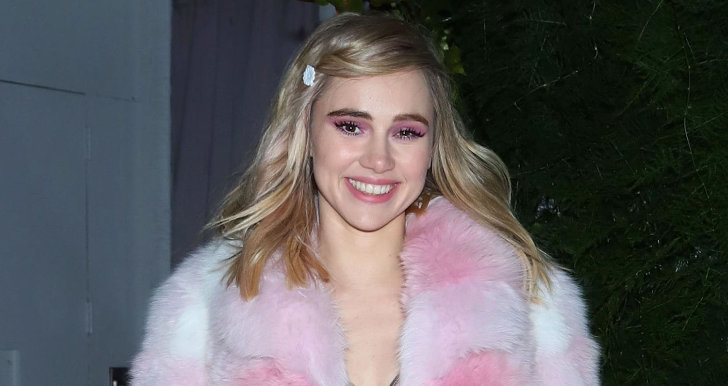 Suki Waterhouse Goes Pretty in Pink for Dinner in NYC | Suki Waterhouse ...