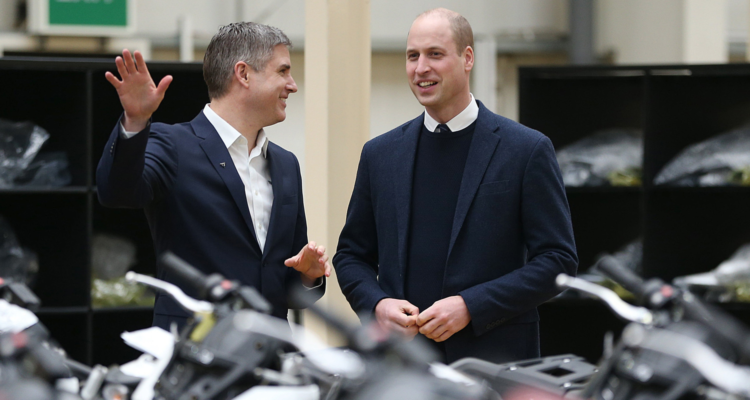 Prince William Takes Latest Triumph Tiger 1200 Motorbike for Test Spin ...