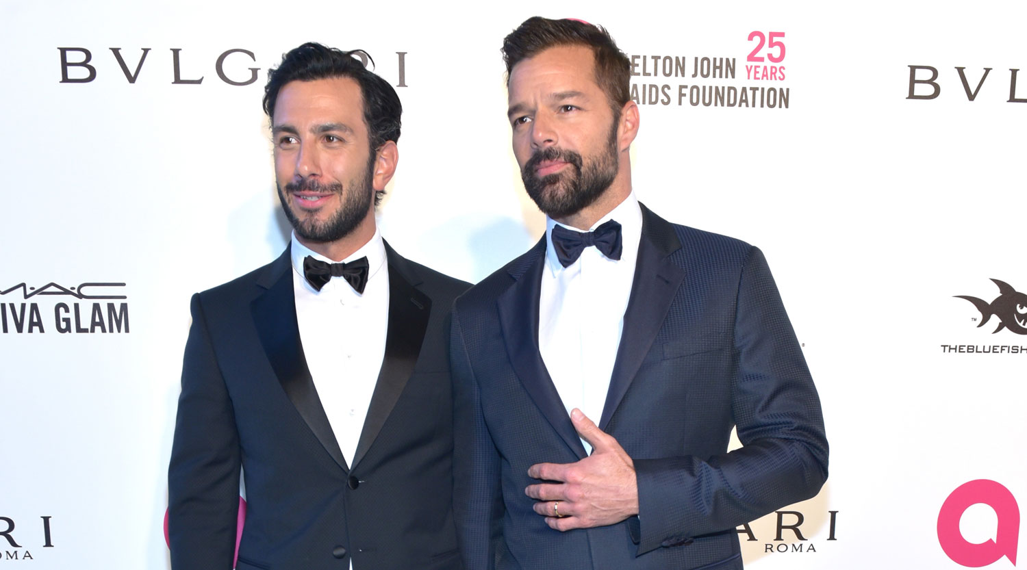 Ricky Martin & Husband Jwan Yosef Couple Up for Elton John’s Oscars ...