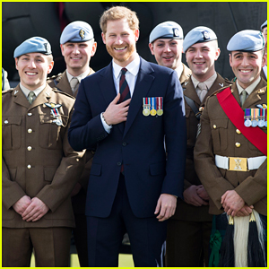 Prince Harry Returns to Pilot Training School to Present Army Air Corps ...