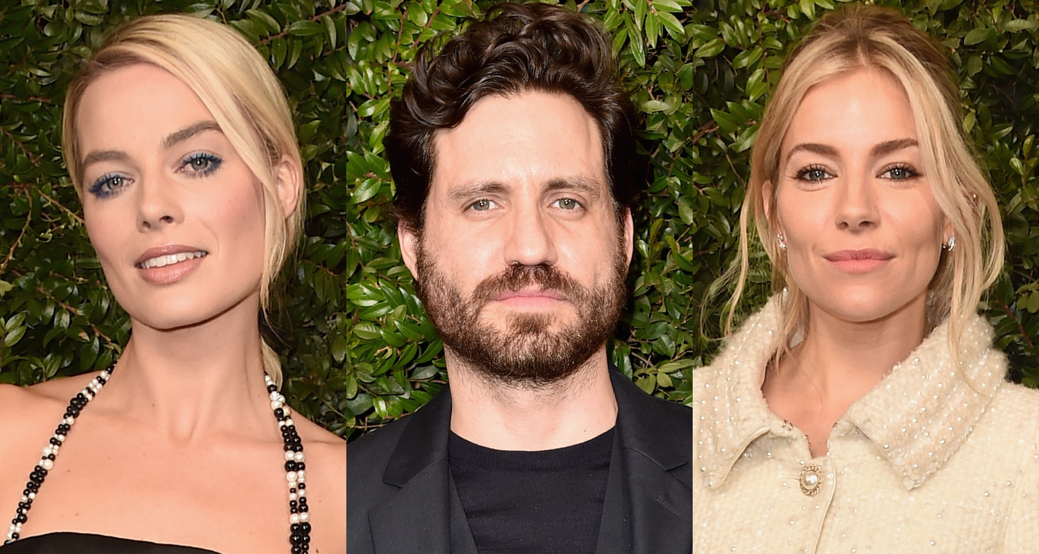 Margot Robbie Joins Edgar Ramirez & Sienna Miller at Chanel Oscars Pre ...