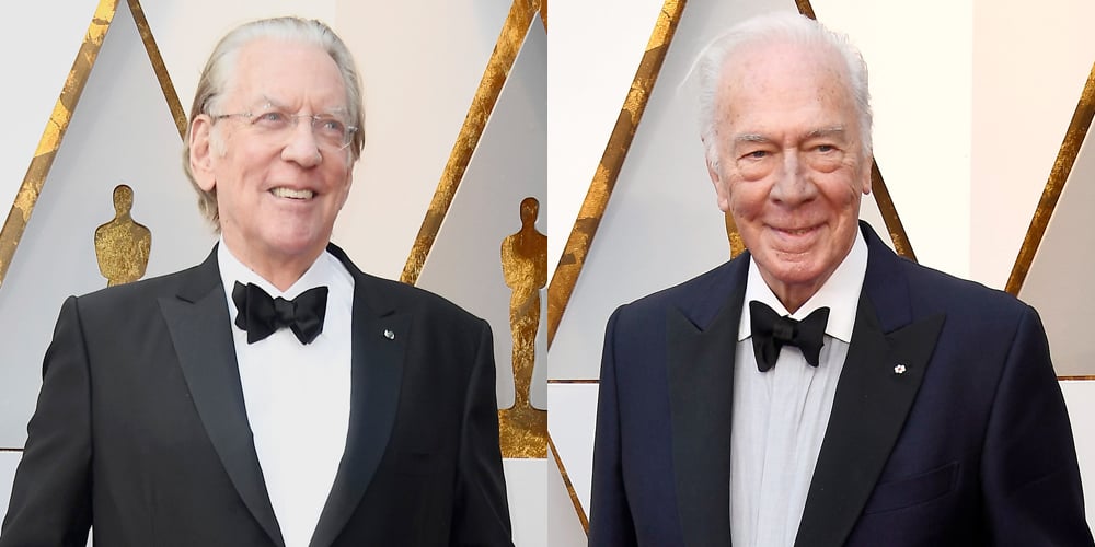 Oscar Legends Donald Sutherland & Christopher Plummer Attend the 2018 ...