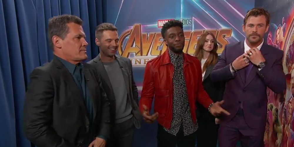 ‘Avengers: Infinity War’ Cast Surprises Super Fans on ‘Kimmel’ – Watch ...
