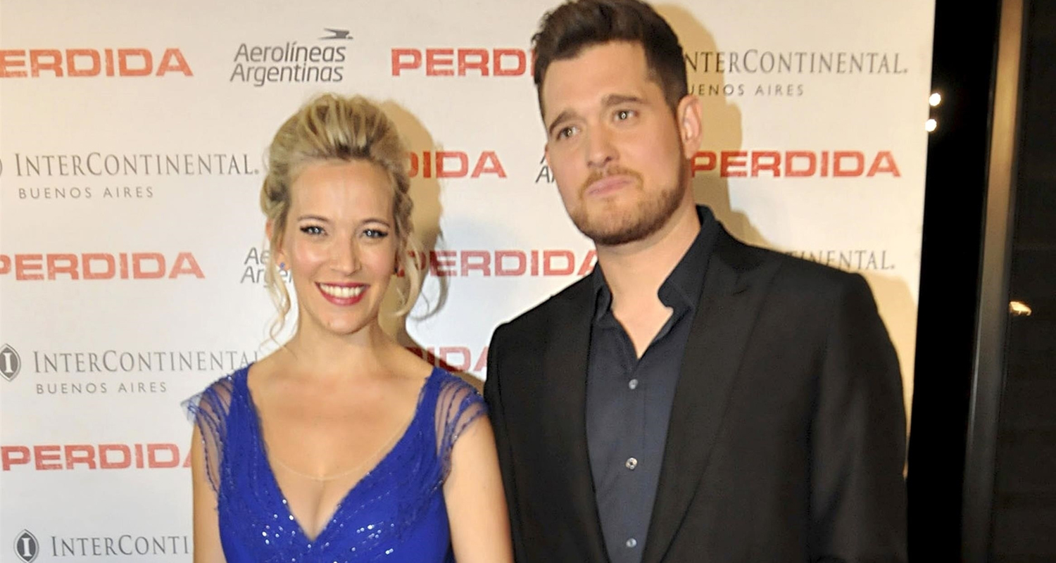 Michael Buble Supports Pregnant Wife Luisana Lopilato at ‘Perdidas ...
