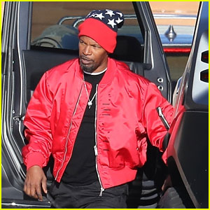 Jamie Foxx Teases Big Announcement While Showing Off His Rezvani Tank ...