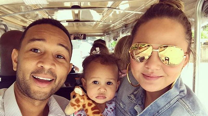 John Legend & Chrissy Teigen Have the Cutest Daughter! (Photos ...