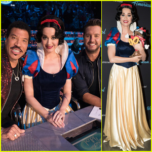 Katy Perry Dresses as Snow White for Disney Night on ‘American Idol ...