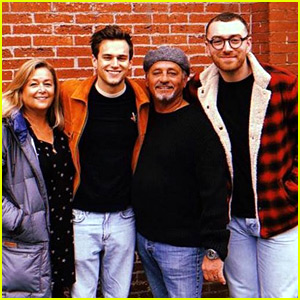 Sam Smith Hangs Out with Boyfriend Brandon Flynn & His Family ...