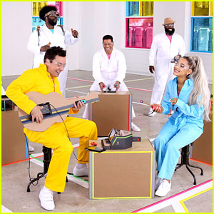 Ariana Grande & Jimmy Fallon Perform ‘No Tears Left to Cry’ With ...