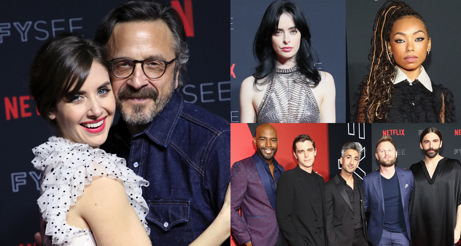 Alison Brie, Krysten Ritter & More Step Out for Netflix’s FYSEE Kick ...