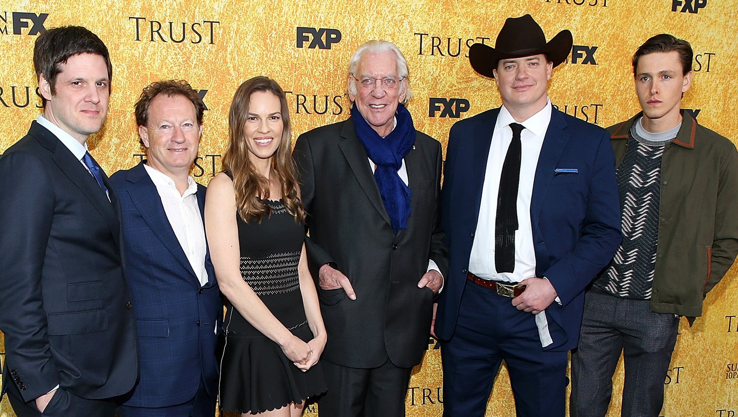 Hilary Swank & ‘Trust’ Cast Kick Off Their Emmy Campaigning! | Brendan ...
