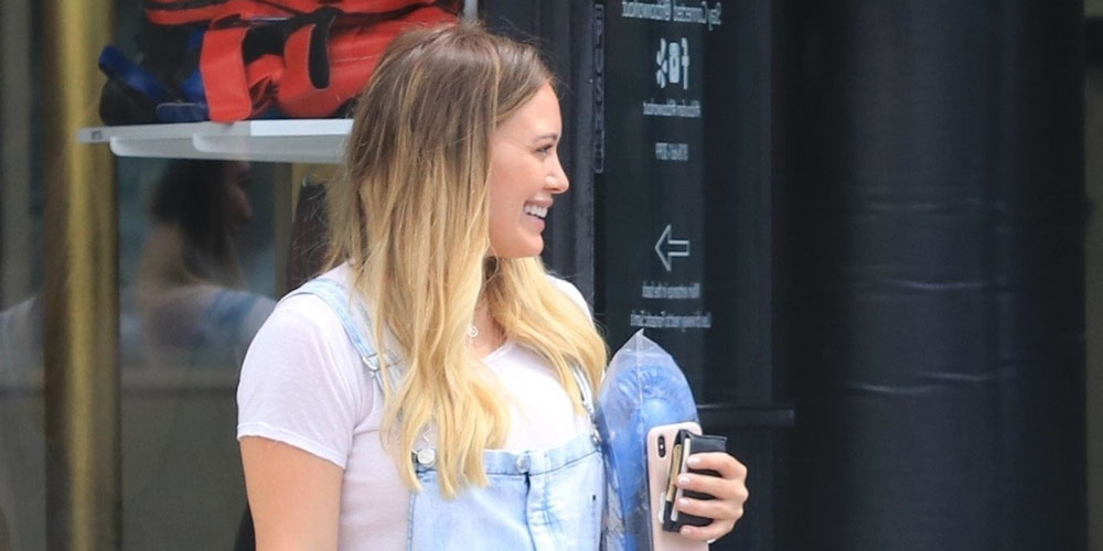 Pregnant Hilary Duff Steps Out After Getting in a Boxing Workout ...