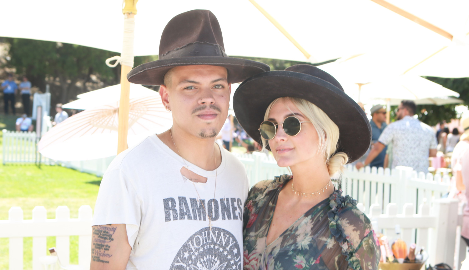 Ashlee Simpson & Evan Ross Toast to Rosé Day LA | Alessandra Ambrosio ...