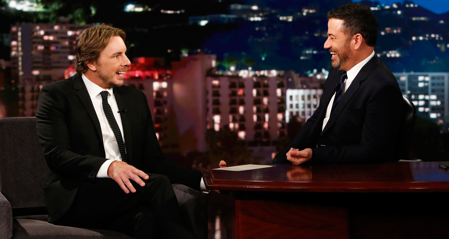 Dax Shepard Tells Jimmy Kimmel Wife Kristen Bell Is ‘Batsh-t Crazy’ for ...