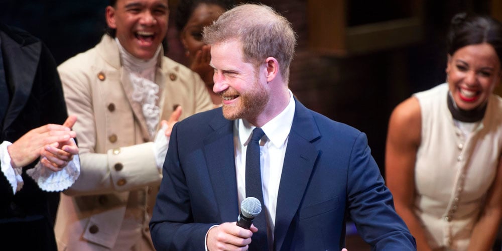 Prince Harry Sings ‘Hamilton’ Song Onstage in London – Watch Now ...