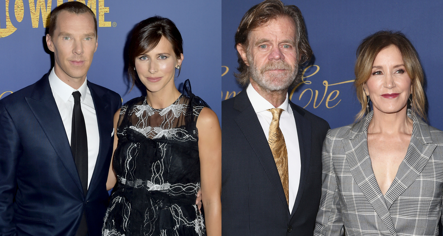 Benedict Cumberbatch & Felicity Huffman Couple Up at Pre-Emmy Showtime ...