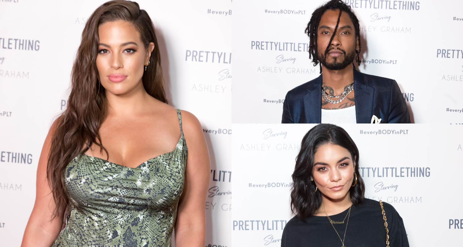 Ashley Graham Gets Star Support at PrettyLittleThing Launch Party ...