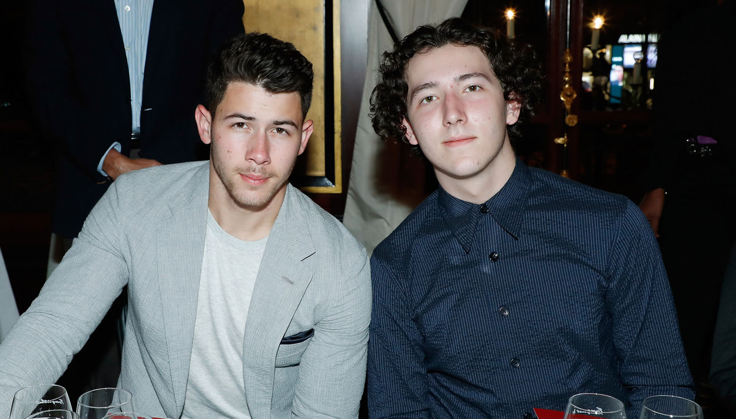 Nick Jonas & Little Brother Frankie Team Up for Ryder Cup Dinner in ...