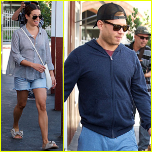 Lea Michele & Fiance Zandy Reich Run Errands Together | Lea Michele ...