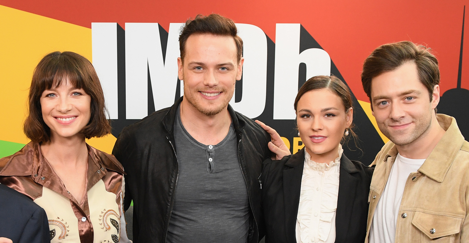 Caitriona Balfe & Sam Heughan Premiere New ‘Outlander’ Opening Credits ...
