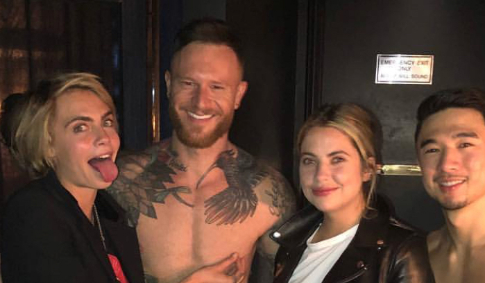 Cara Delevingne Pinches ‘Magic Mike’ Dancer’s Nipple Alongside Ashley ...