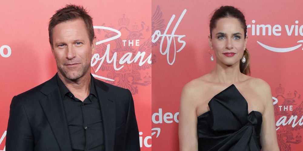 Aaron Eckhart, Amanda Peet, & More Stars Attend ‘The Romanoffs ...