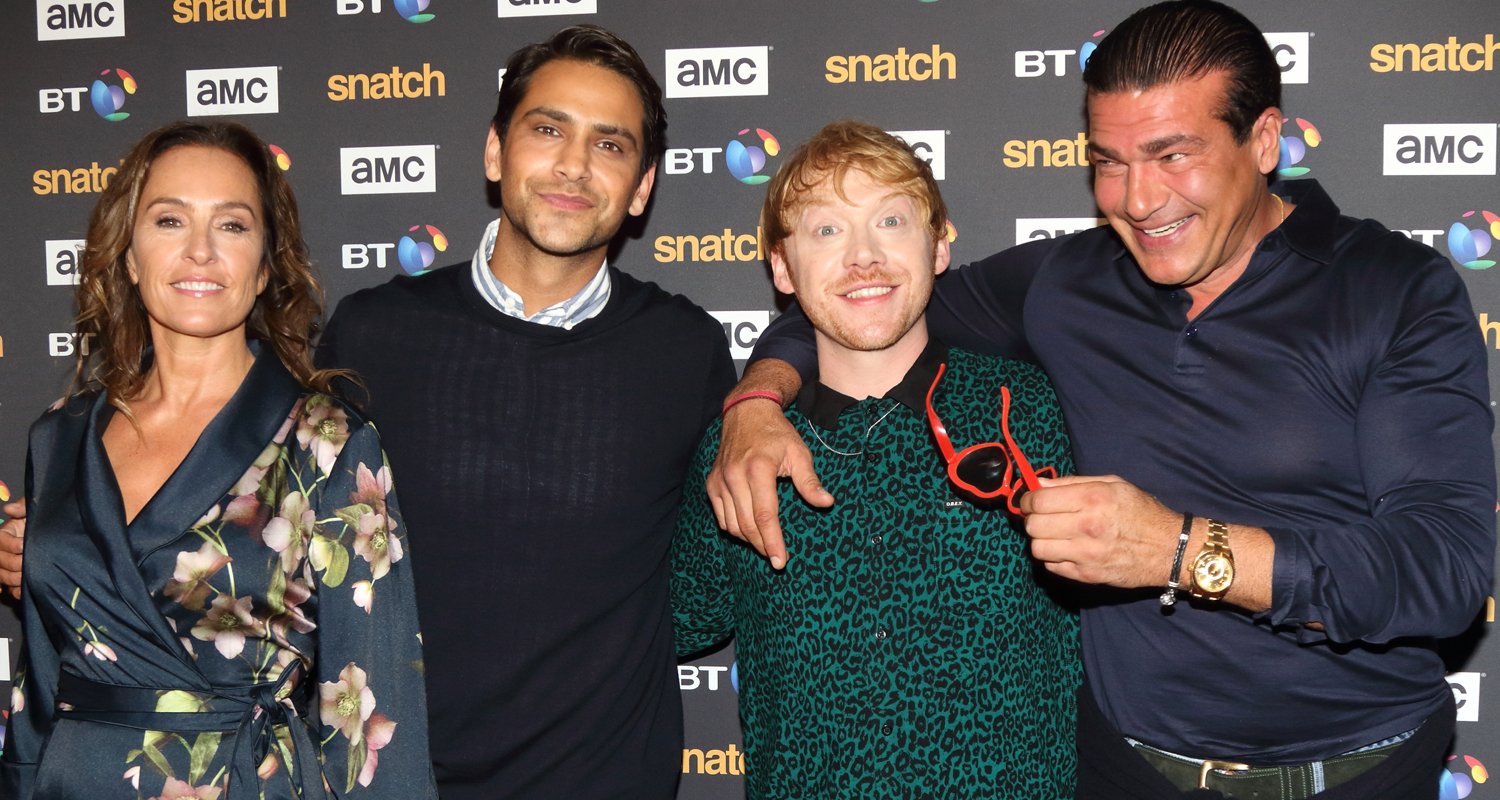 Rupert Grint Celebrates Season Two Premiere of ‘Snatch’ – Watch Trailer ...