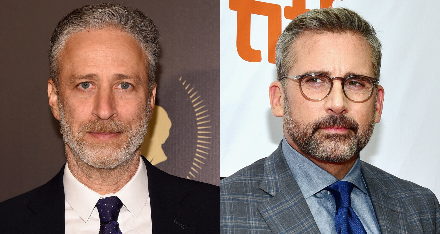 Jon Stewart & Steve Carell Team Up for New Political Satire Film ...