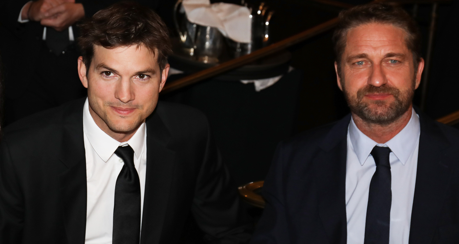 Gerard Butler & Ashton Kutcher Support Israel Defense Forces Soldiers ...