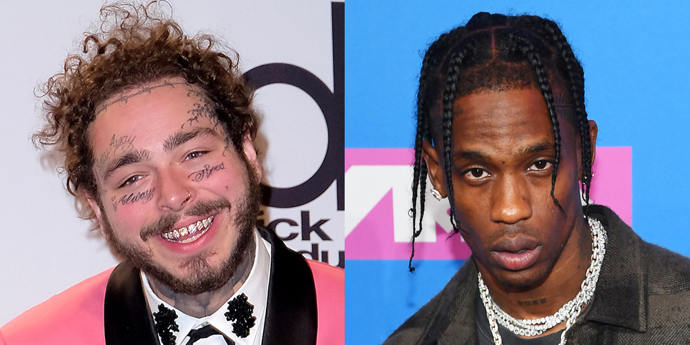 Travis Scott Surprises Postmates’ Biggest Fan, Post Malone, with a ...
