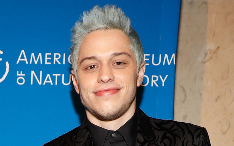 Pete Davidson Debuts New Hair Color, Chats Up Mystery Girl in Miami ...