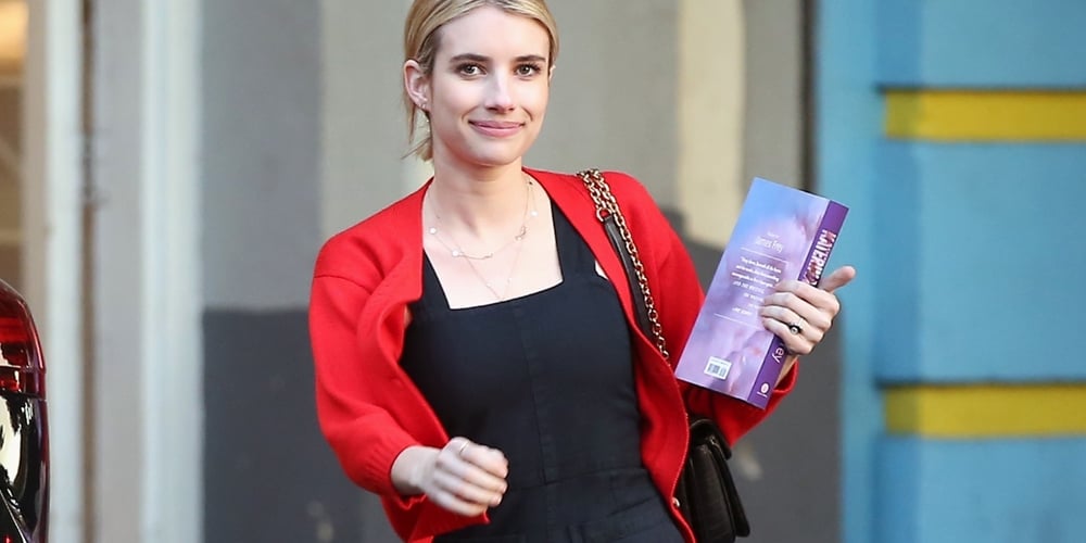 Emma Roberts Is All Smiles After Purchasing James Frey’s ‘Katerina’ in ...