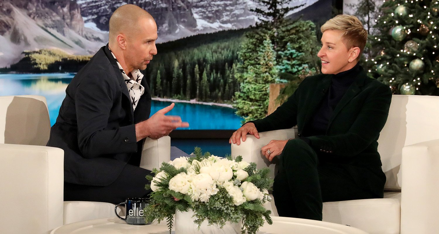 Sam Rockwell Tells ‘Ellen’ He ‘Obsessed’ Over George W. Bush To Prepare ...
