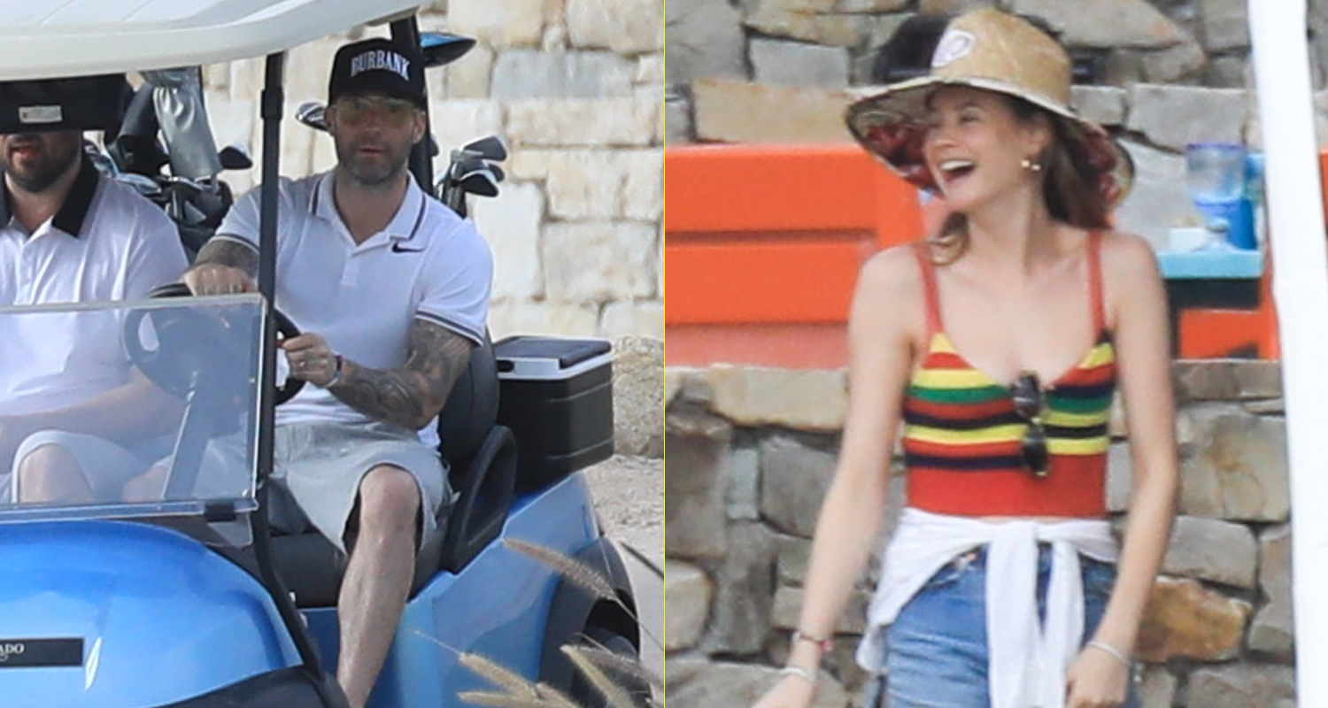 Behati Prinsloo & Adam Levine Couple Up For Cabo San Lucas Vacation ...