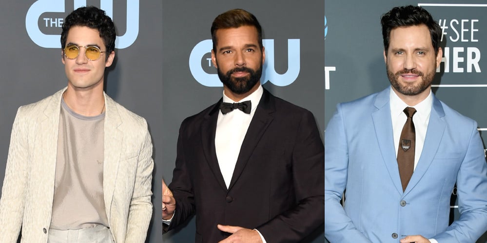 Darren Criss Joins the ‘Versace’ Cast at Critics’ Choice Awards 2019 ...