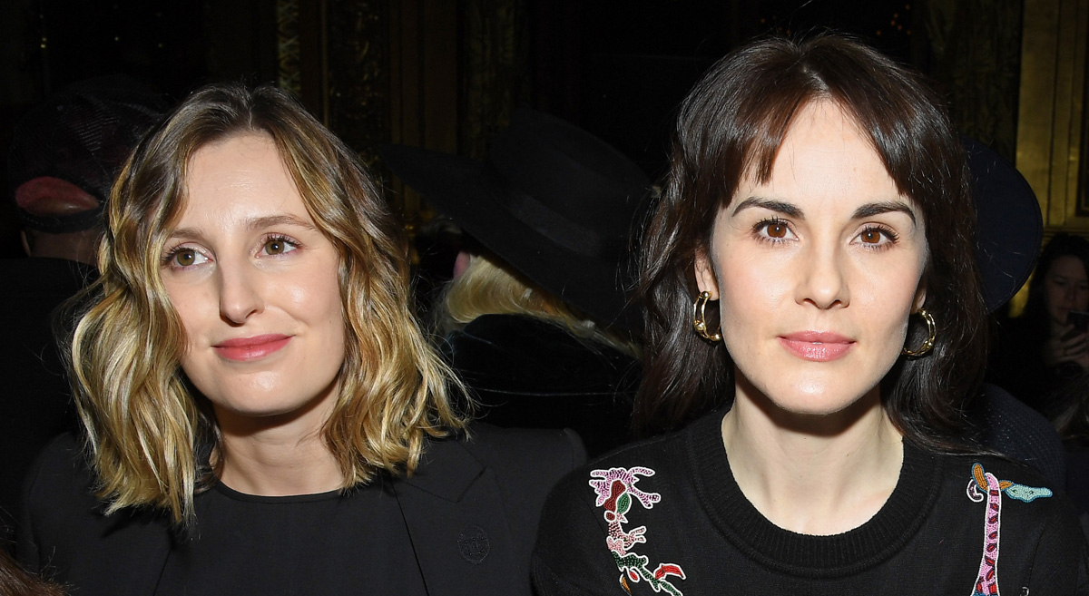 Michelle Dockery & Laura Carmichael Have a ‘Downton Abbey’ Reunion in ...