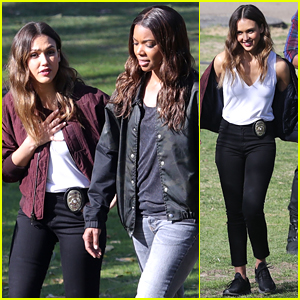 Jessica Alba & Gabrielle Union Get Back to ‘L.A.’s Finest’ Filming ...