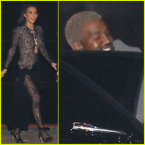 Kim Kardashian & Kanye West Arrive for John Legend’s Party | Kanye West ...
