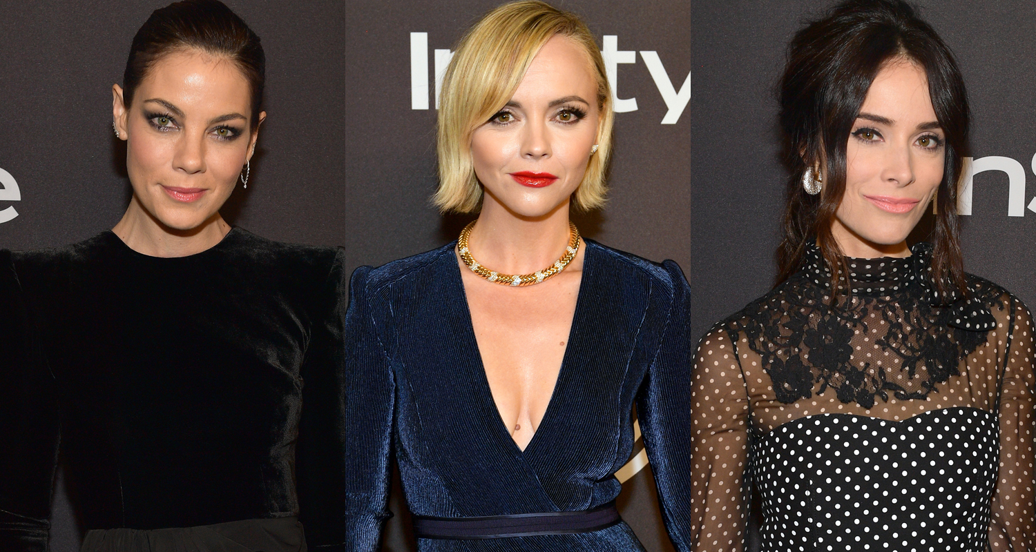 Michelle Monaghan, Christina Ricci & Abigail Spencer Get Glam at Golden ...