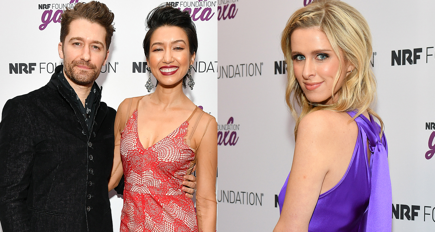 Matthew Morrison & Wife Renee Couple Up at NRF Foundation Gala 2019 ...