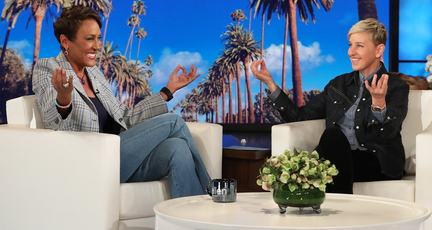 Robin Roberts Talks Michelle Obama And Plays ‘Blanking News’ on ‘Ellen ...