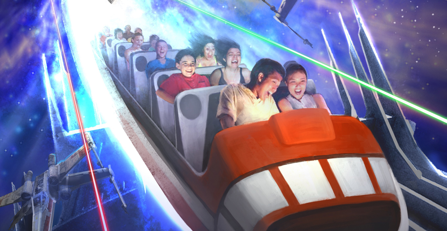 Space Mountain Rider Jumps Off Ride at Disneyland | Disney | Just Jared ...