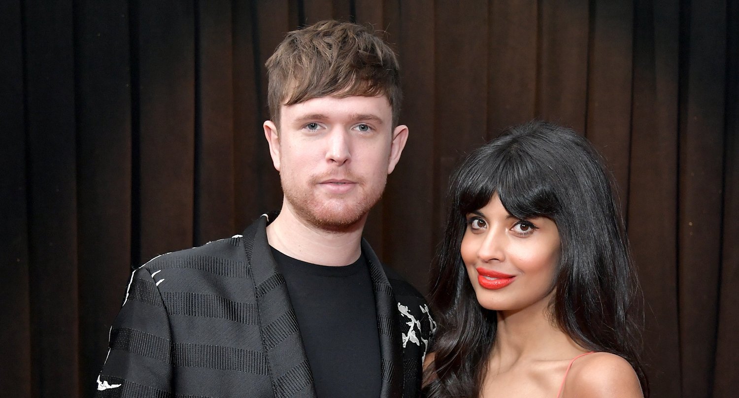 James Blake & Jameela Jamil Couple Up for Grammys 2019 | 2019 Grammys ...