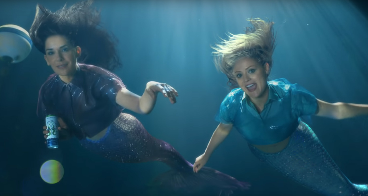 Bon & Viv Super Bowl Commercial 2019: Mermaids Pitch Spiked Seltzer to ...